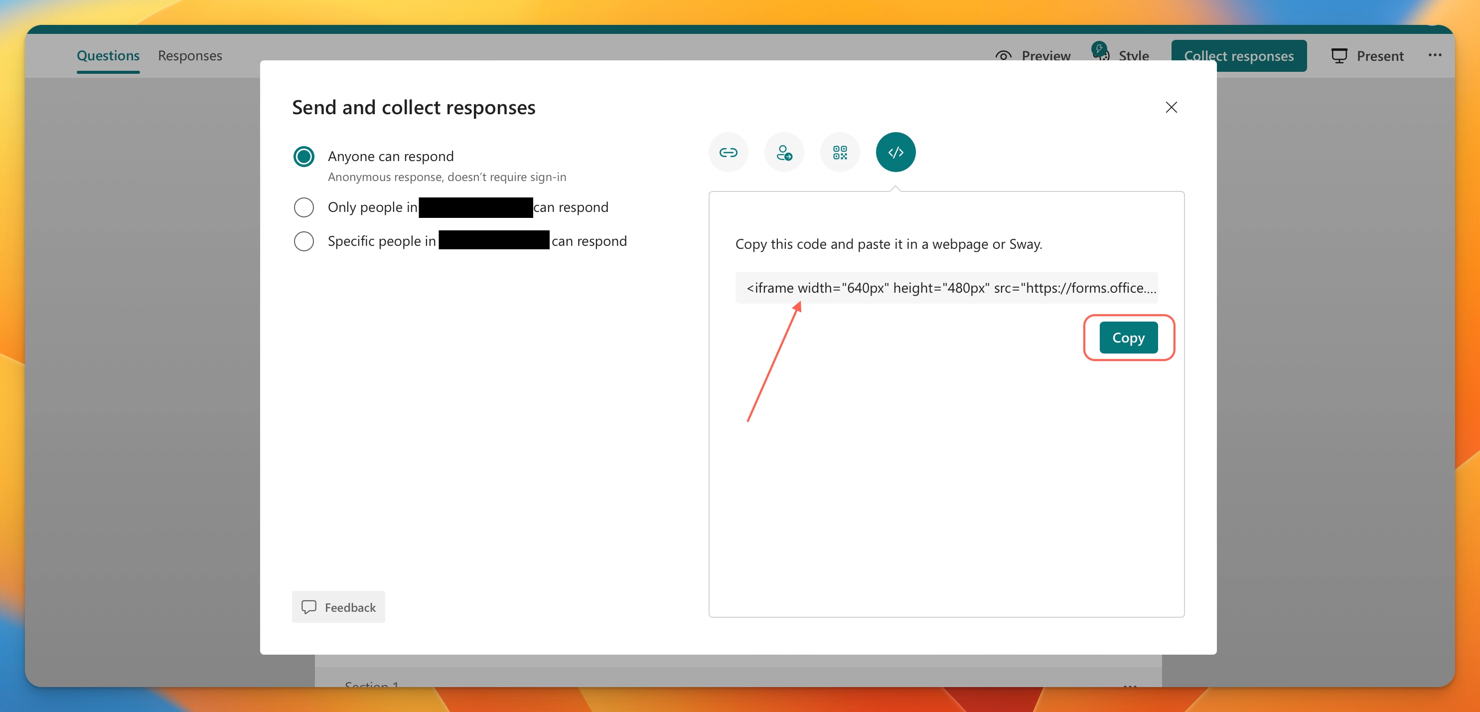 How To Add Microsoft Forms To Your Blog